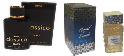 Buy RIYA Classico Black and Royal Touch Perfume 100ml Each (Pack of 2 ...
