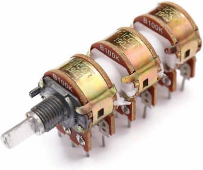 Electronic Spices MASTER TYPE 100K ohm dual potentiometer, variable ...