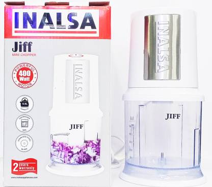 Inalsa 400 WATTS Electric Vegetable & Fruit Chopper Price in India ...