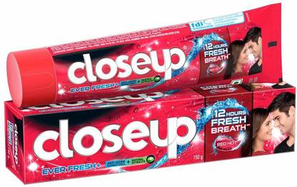 Closeup Deep Action Red Hot Gel Toothpaste, 80g (Pack of 2) Toothpaste ...