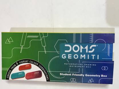 Flipkart.com | DOMS GEOMITI MATHEMATICAL DRAWING INSTRUMENT BOX ...