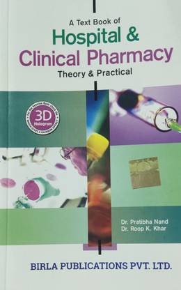 A Text Book Of Hospital & Clinical Pharmacy Theory & Practical: Buy A ...