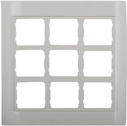 ANCHOR Polycarbonate Roma 18 Module Tresa Plate (Standard Size, White ...