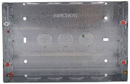 ANCHOR 12_Module_GI_BOX_21485 Metal Electrical Box Price in India - Buy ...