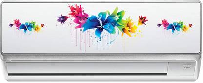 DECOR Production 91.44 cm AC Sticker Wall Sticker Split Ac Stickers Air ...