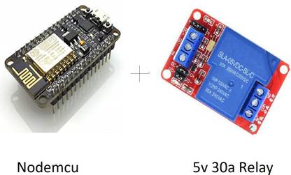 arduino DIY KIT NODEMCU AND 5V 30A RELAY Electronic Components Electronic Hobby Kit Price in ...