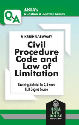 Civil Procedure Code, 1908: Buy Civil Procedure Code, 1908 by P. Krishnaswamy at Low Price in ...