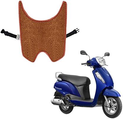 MOTOTRANCE Anti Skid Curly Scooter-Scooty Foot Mats (Tan) - MTFM2201245 ...