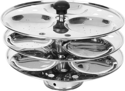 KCL 3 Rack Idli Stand for Pressure Cooker 3 Litres- Makes 9 Idlis ...