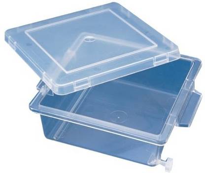 Agarwals ™ Lab Staining Box 125 x 125 x 50 mm Microscope Slide Box ...