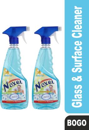 intercorp noxel NOXEL Glass & Surface Cleaner Sprayer, BOGO, 500 ML ...