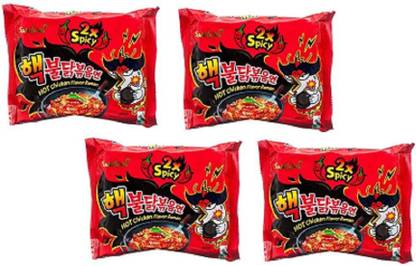 Samyang 2X Spicy Hot Chicken Flavor Ramen Fire Chicken (buldak) Double ...