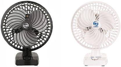 HM All Purpose Wall/Table Fan 9 Inch 225 mm Energy Saving 3 Blade Table ...