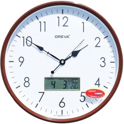 AJANTA Analog-Digital 36 cm X 36 cm Wall Clock Price in India - Buy ...