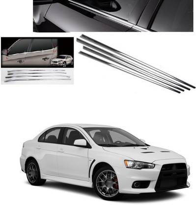 PECUNIA Chrome Lower Window Chrome Garnish Trims (Set Of 4) Z152 Matte ...