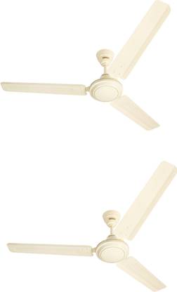 USHA CF 1200MM RACER RICH IVORY W/O REG 1200 mm 3 Blade Ceiling Fan ...