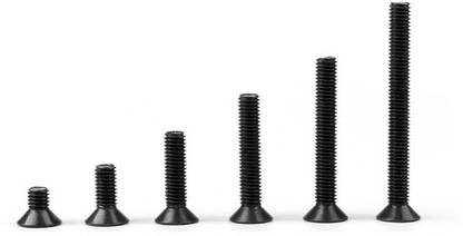 RPI SHOP Bolt M3 Allen CSK Screw Set of 6 Size (6mm, 8mm, 10mm, 12mm ...
