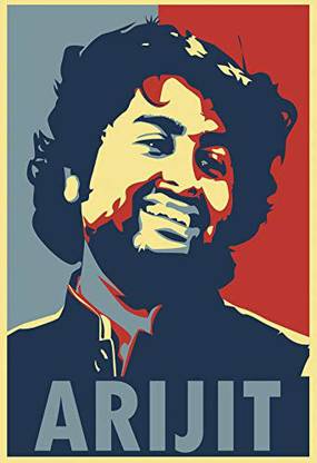 Arijit Singh Posters For Room Office Home Hall Wall Sticker 3D Poster ...
