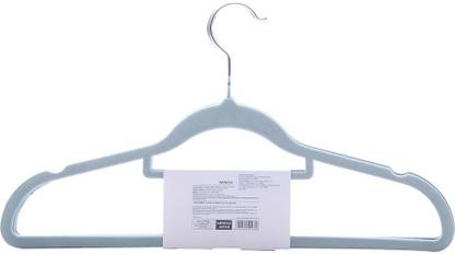 MINISO locked Clothes Hanger 3 Pack (Mint Green) Plastic Shirt Pack of ...