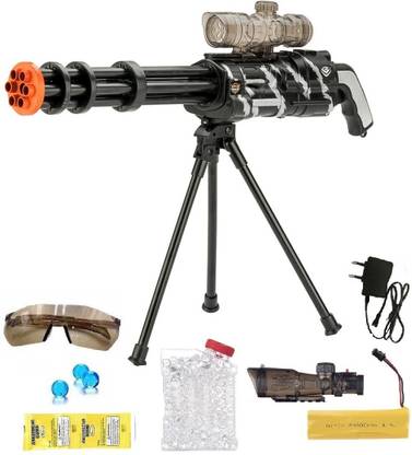 IndusBay 24 Inches F7 High Speed Automatic Gatling machine Gun Toy Long ...