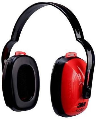 3M 1426 Multi Position Earmuff (Noise Reduction Rating: 21 Decibel) Ear ...