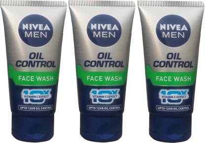 NIVEA Oil Control 3 Units of 50g each Face Wash - Price in India, Buy ...