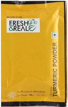 Fresh&Real Turmeric Powder, 100g Price in India - Buy Fresh&Real ...