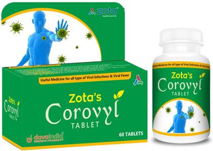DAVAINDIA Zota's Corovyl Tablets (60tablets) Price in India - Buy ...