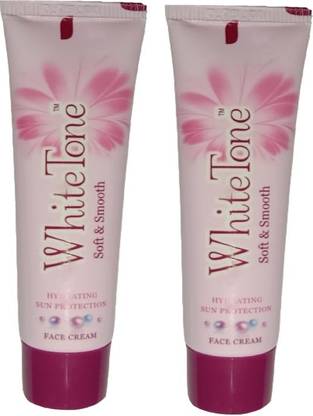 White Tone daily care Face Cream Smooth & Soft 25g poack of 2 - Price ...