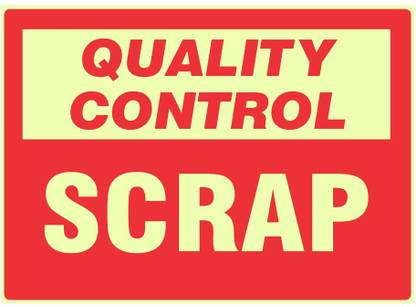 999Store quality control scrap Emergency Sign Price in India - Buy ...