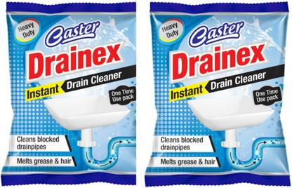caster VENUS DRAINEX DRAIN CLEANER 50 GM PACK OF 2 Powder Drain Opener ...
