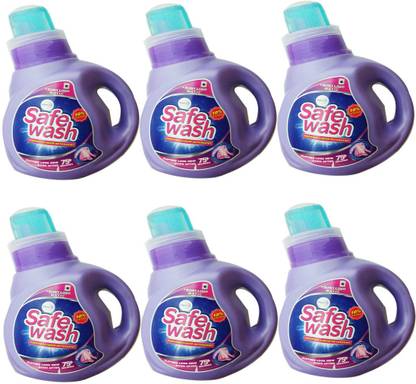 SAFE WASH 6 PREMIUM LIQUID DETERGENT 550 ML Liquid Detergent Price in ...