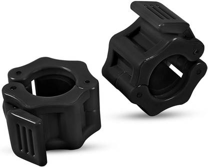 FITSY Quick Release Standard Barbell Lock Collar, 1 Inch, Pack of 2 ...
