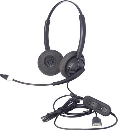 DESIBEL DBL806 DUC USB BINAURAL ULTRA NOISE CANCELLATION HEADSET Wired ...