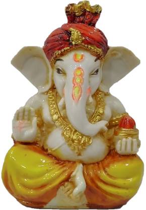Om Shree Siddhi Vinayak Murti Bhandar Lord Ganesh Sitting Base Gift ...