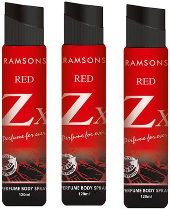 RAMSONS Red ZX Perfume Body Spray - For Men & Women - Price in India ...