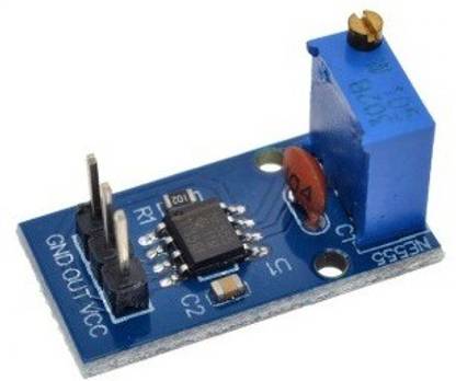 EMERGING TECHNOLOGIES NE 555 Chip astable NE 555 frequency pulse generator module NE555 ...