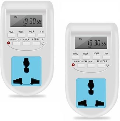 Techtest Pack of 2 Digital Timer Switch ,Digital Switcher Board for ...