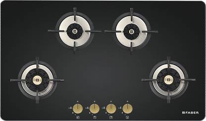 FABER Hob/Hobtop Maxus HT904 CRS BR CI AI Glass Automatic Hob Price in ...