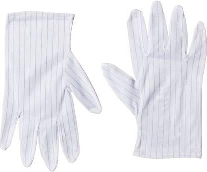 Acme Safewell Anti Static Gloves, Natural, Pack of 5 Pair Nylon Safety ...