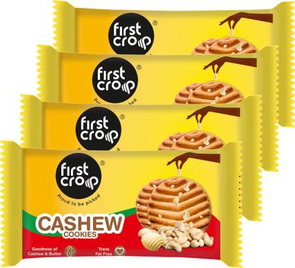 First Crop Cashew Cookies Biscuit Price in India - Buy First Crop ...