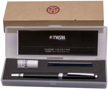 Twsbi Diamond Classic Black Broad Nib. Fountain Pen - Buy Twsbi Diamond ...