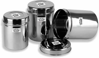 JAGGERY Steel Grocery Container - 250 ml, 350 ml, 450 ml Price in India ...