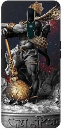 KARJUN Back Cover for OPPO F11, God Hanuman Multicolour Printed ...