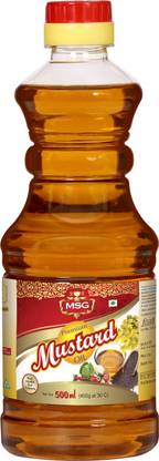 MSG Premium Mustard Oil Plastic Bottle Price in India - Buy MSG Premium ...