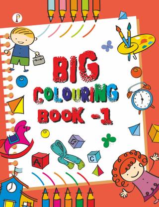 Big Colouring Book 1: Buy Big Colouring Book 1 by Pharos Books at Low ...