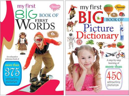 Best For Kids Set Of 2 Jumbo Size Learning Books | My First Big Book ...