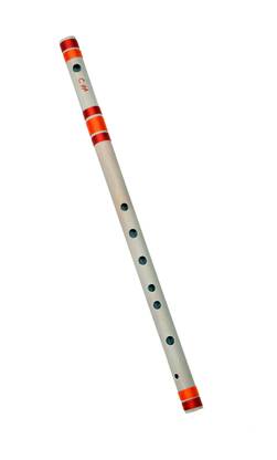 Foora Musical Professional C scale PVC Flute with Re-sham Thread 18 ...