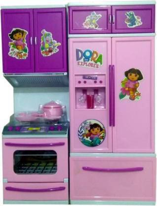 Toykit Dora The Explorer Kitchen Set for Happy Little Cooking - Dora ...