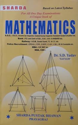 SHARDA MATHEMATICS FOR ALL DAY EXAMINATIONS A UNIQUE BOOK: Buy SHARDA ...